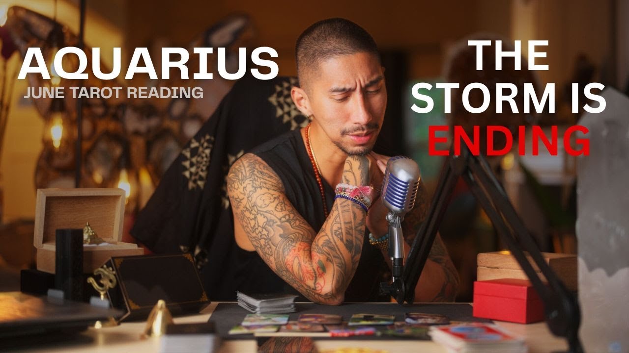 AQUARIUS The Signs Around You Aren’t Random JUNE TAROT CARD READING ...