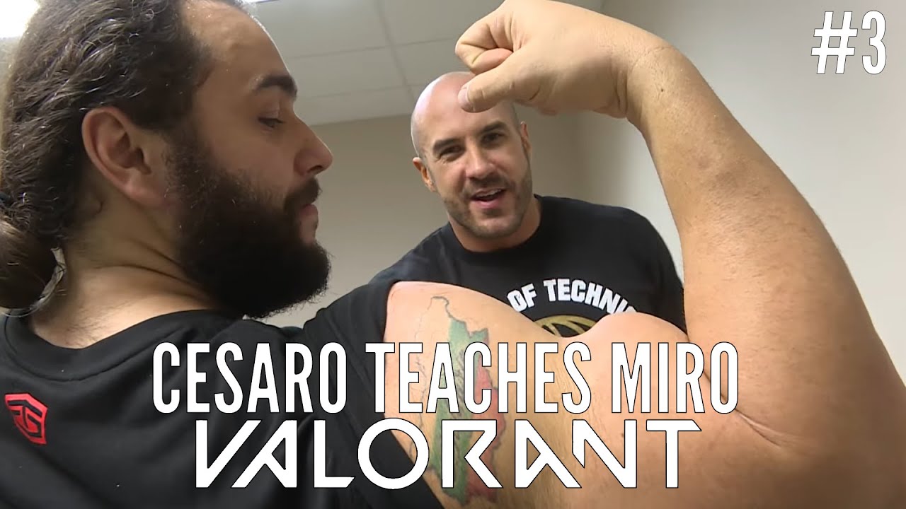 Cesaro teaches Miro (Rusev) VALORANT! - YouTube
