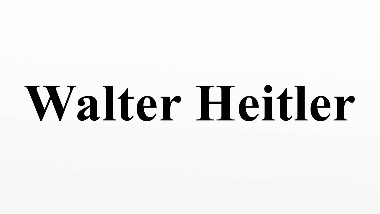 Walter Heitler - YouTube