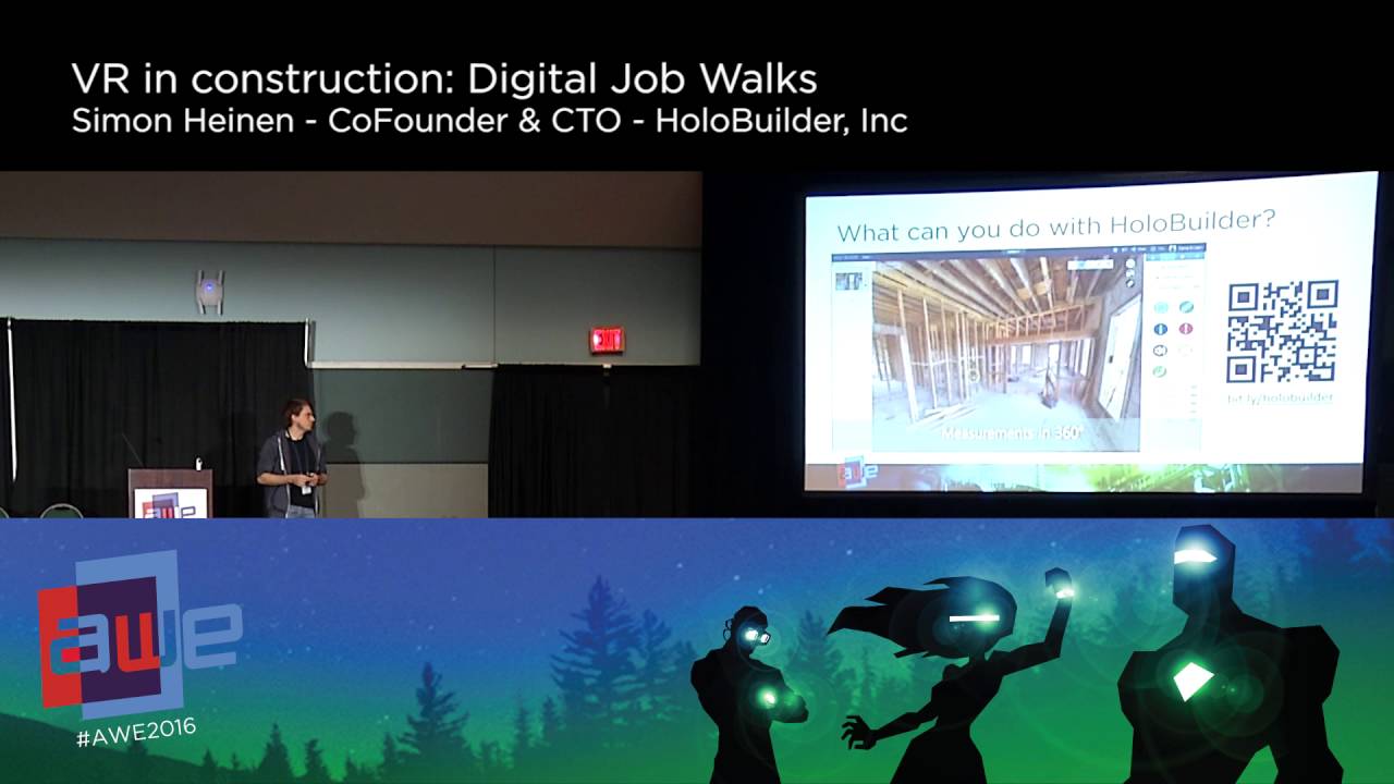 Simon Heinen (HoloBuilder, Inc) VR in Construction: Digital Job Walks - YouTube