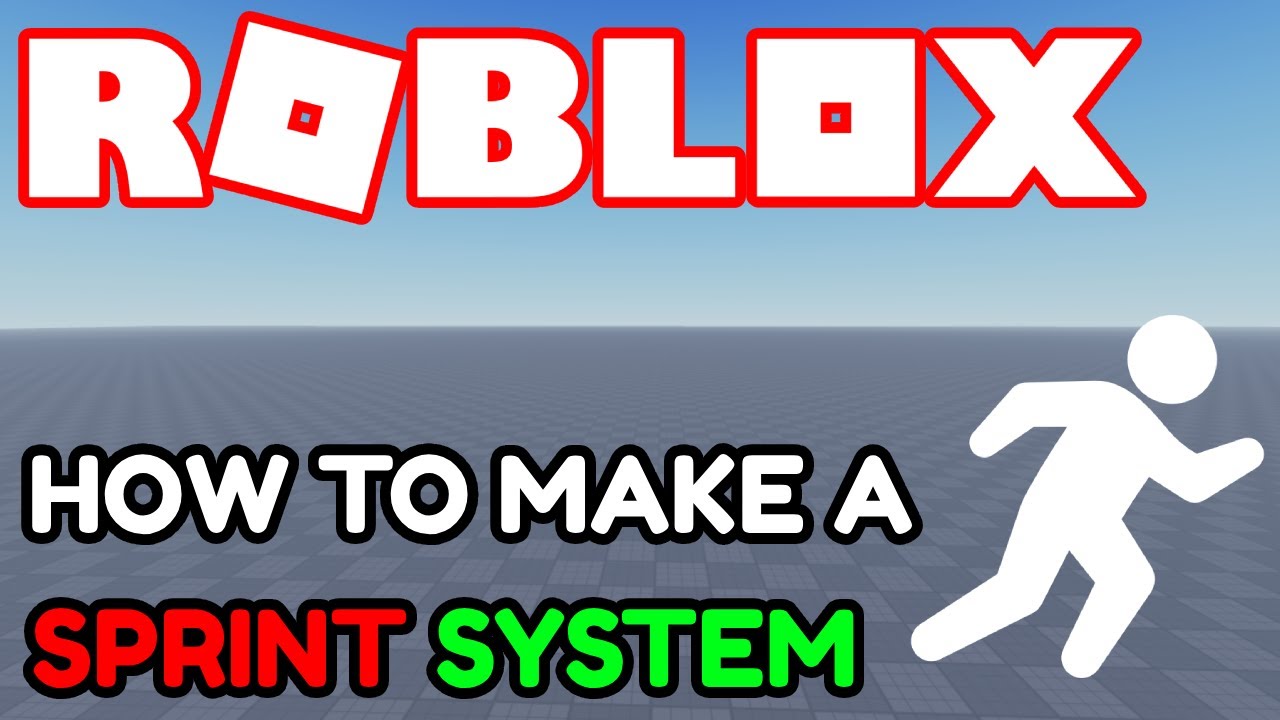 How to Make a Shift to Sprint System in Roblox! (2024) - YouTube