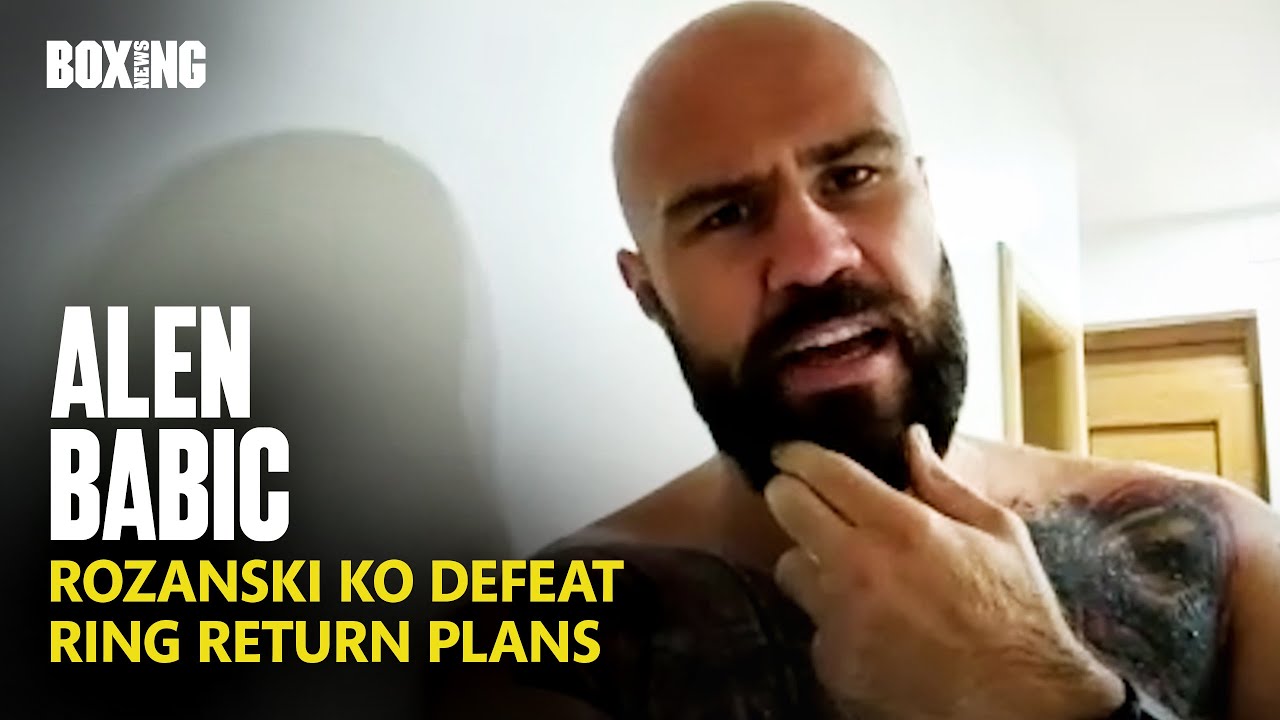 Alen Babic Breaks Silence On Devastating First Round KO Defeat - YouTube