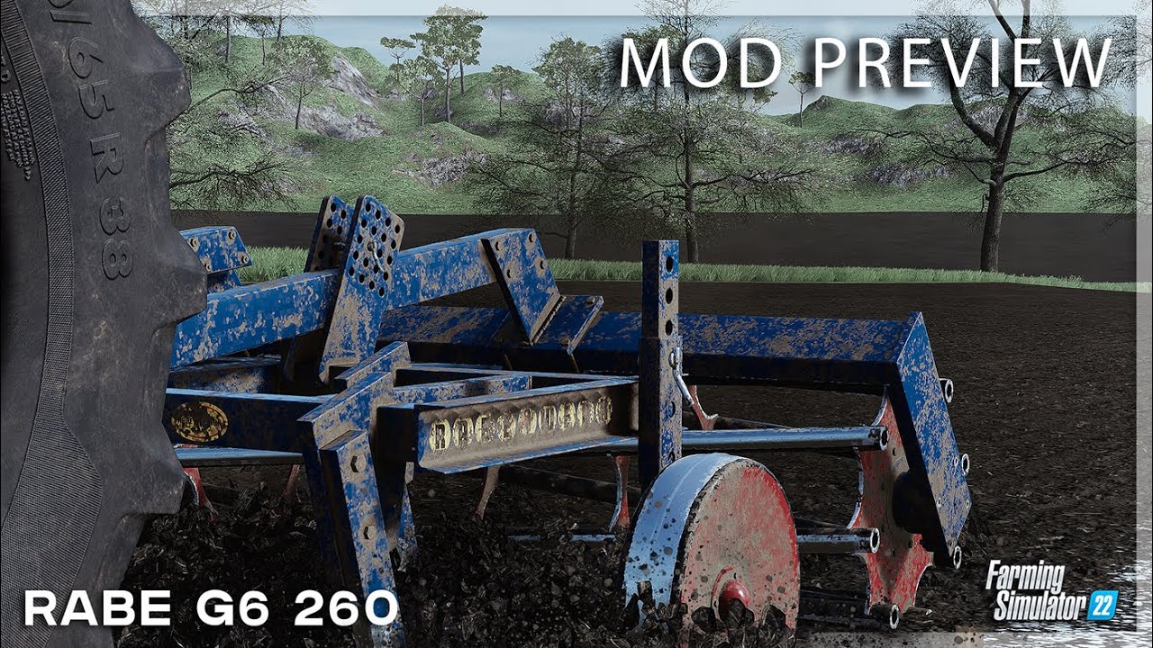 🚀 NEULICH | Rabe Werk Grubber | Mod Preview LS22 - YouTube