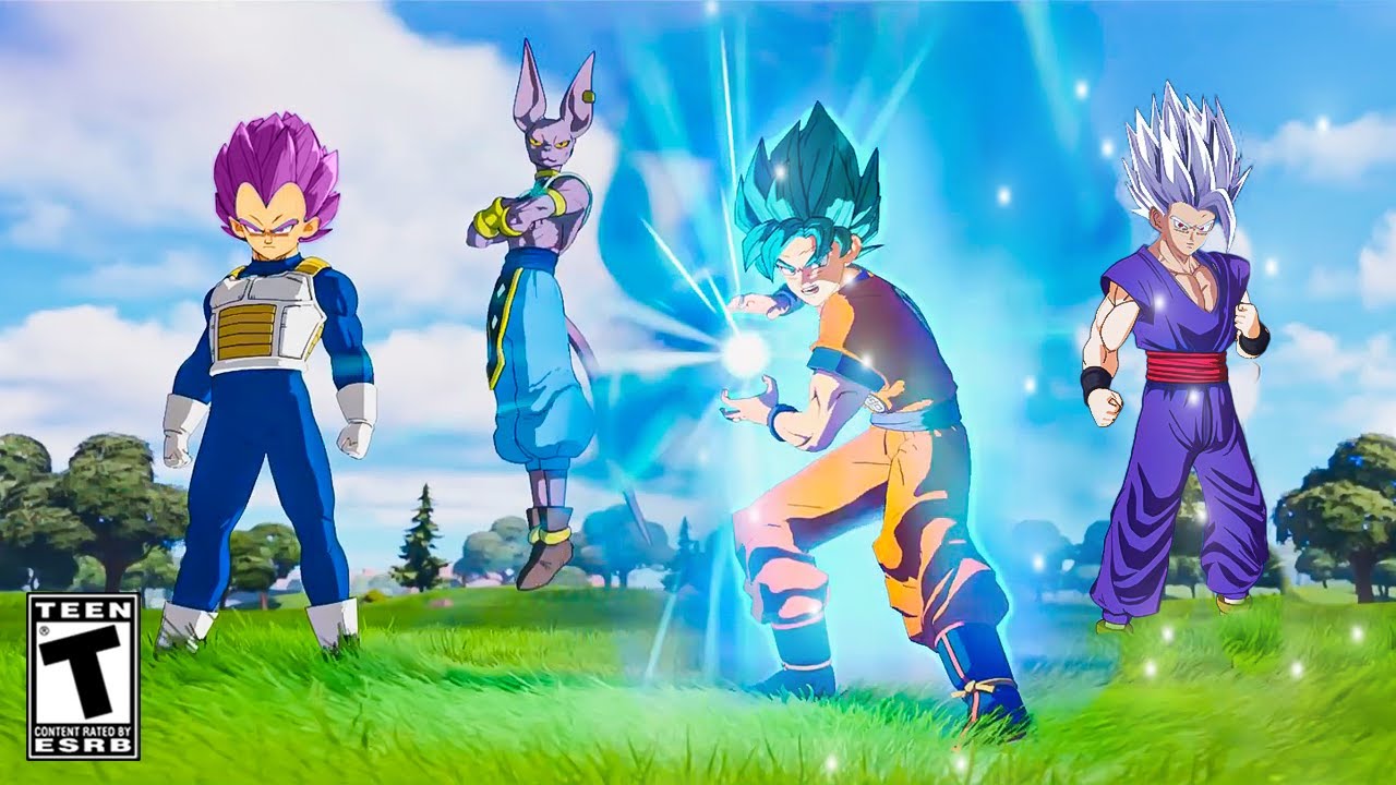 Dragon Ball X Fortnite - All New Anime Crossover Trailers (2021-2023 ...