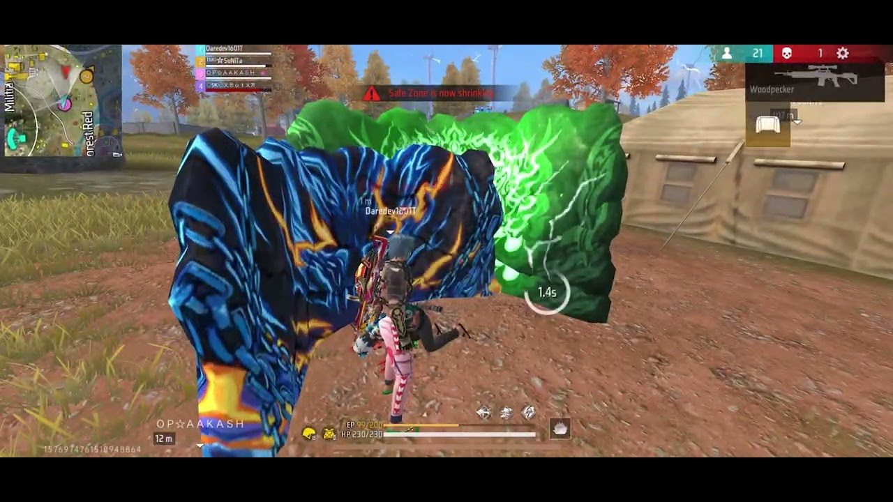 Impossible emo squad Freefire ️ ️ - YouTube