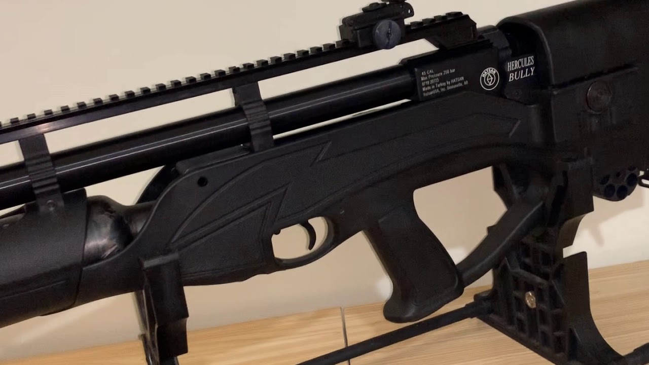 Hatsan Hercules Bully PcP Air Rifle - YouTube