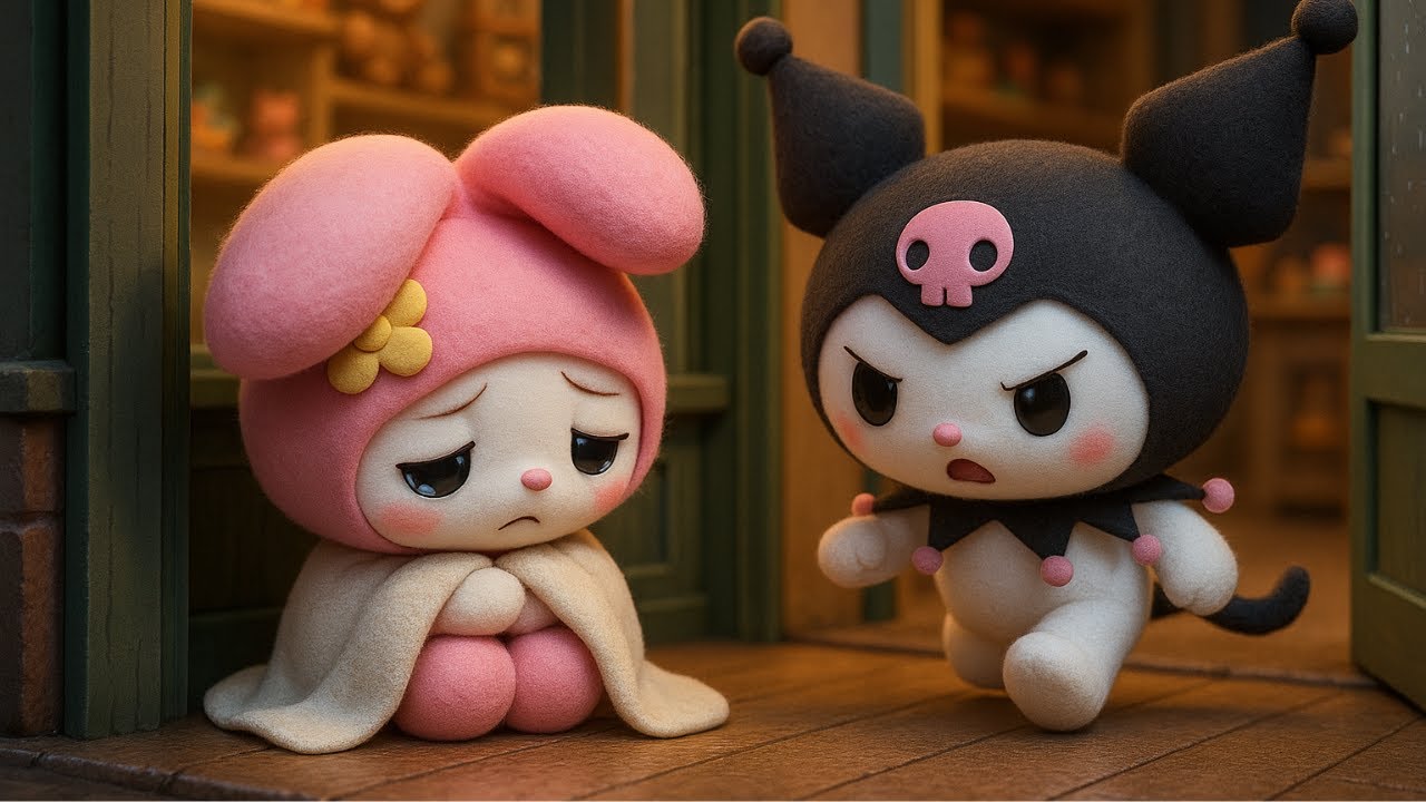 Oh No! My Melody Falls Sick...Help Kuromi! - YouTube