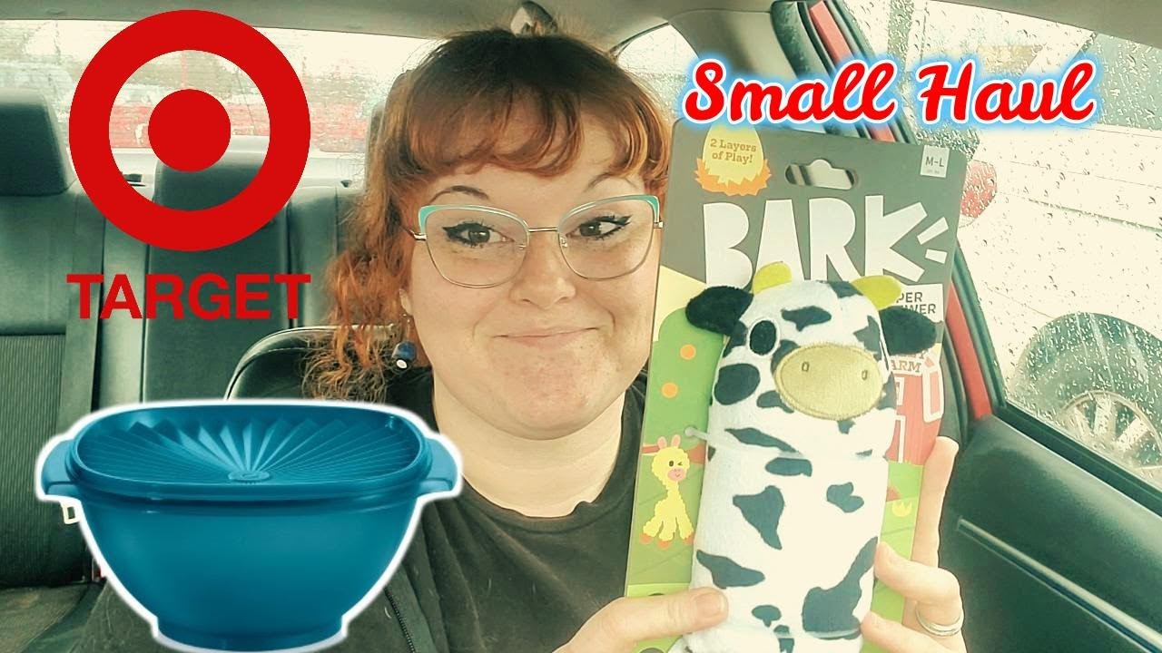 Target Haul | Small Haul | Retro Tupperware | Mom Life - YouTube