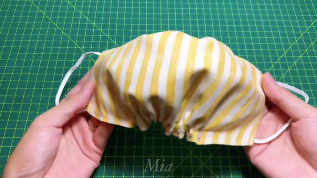 New design - Breathable face mask with filter pocket DIY - How to make ...