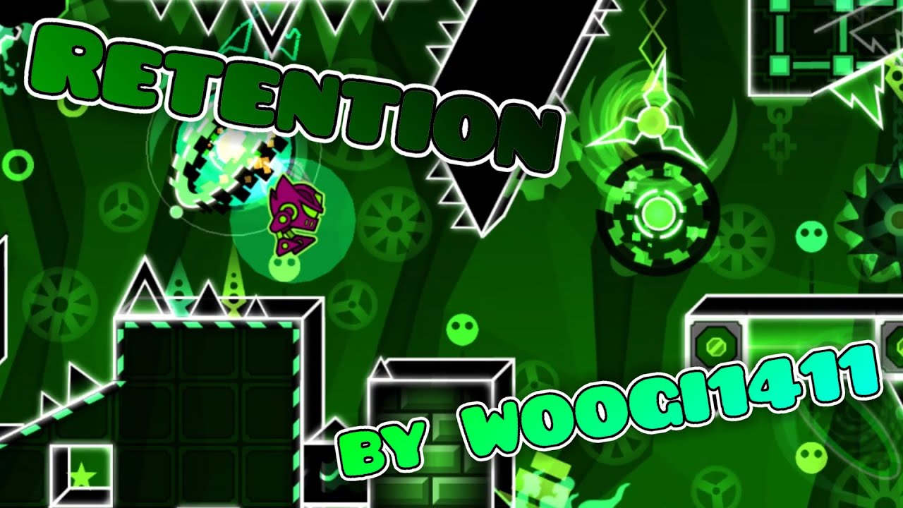 "Retention" by WOOGI1411 (Extreme Demon) | Geometry Dash - YouTube