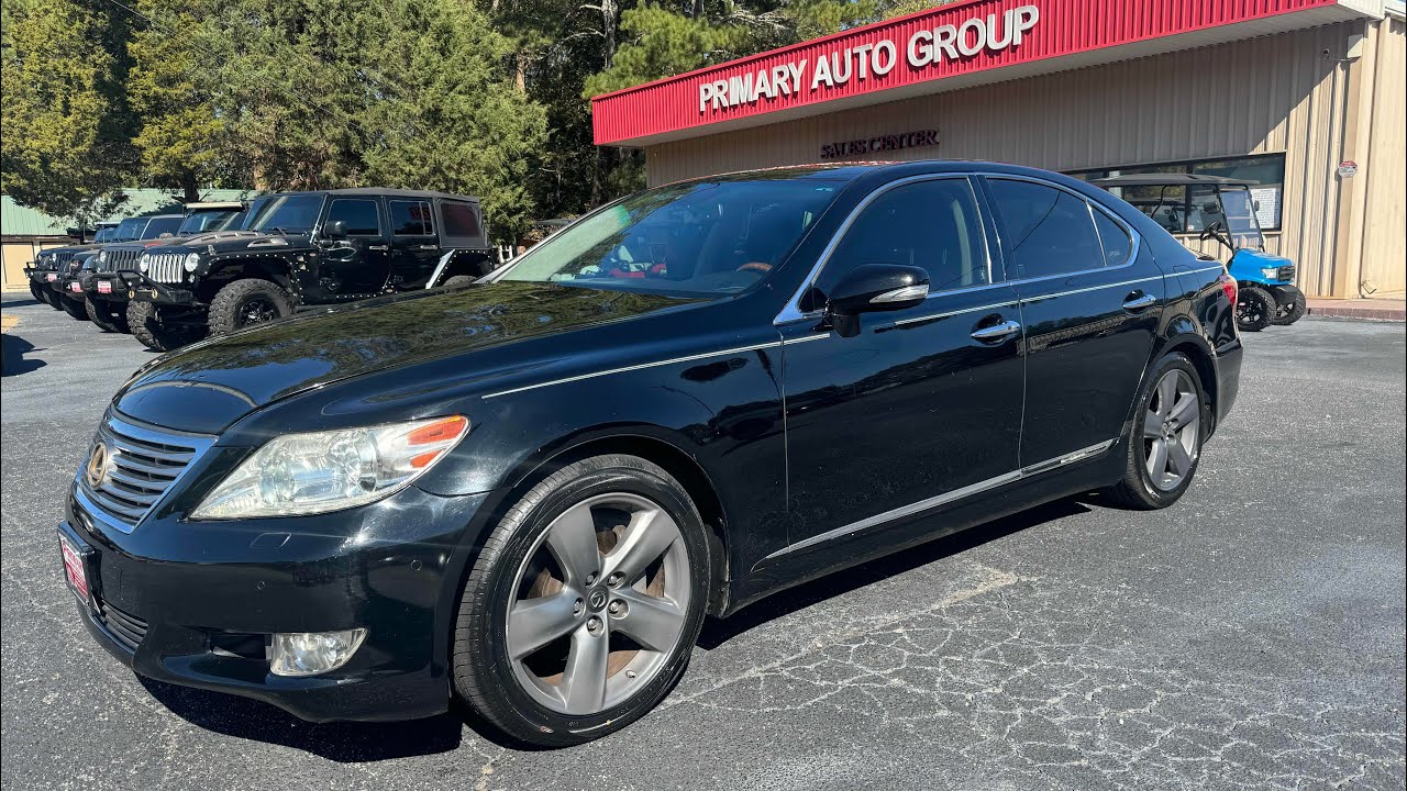 2011 Lexus LS460 Luxury Black on Black! - YouTube