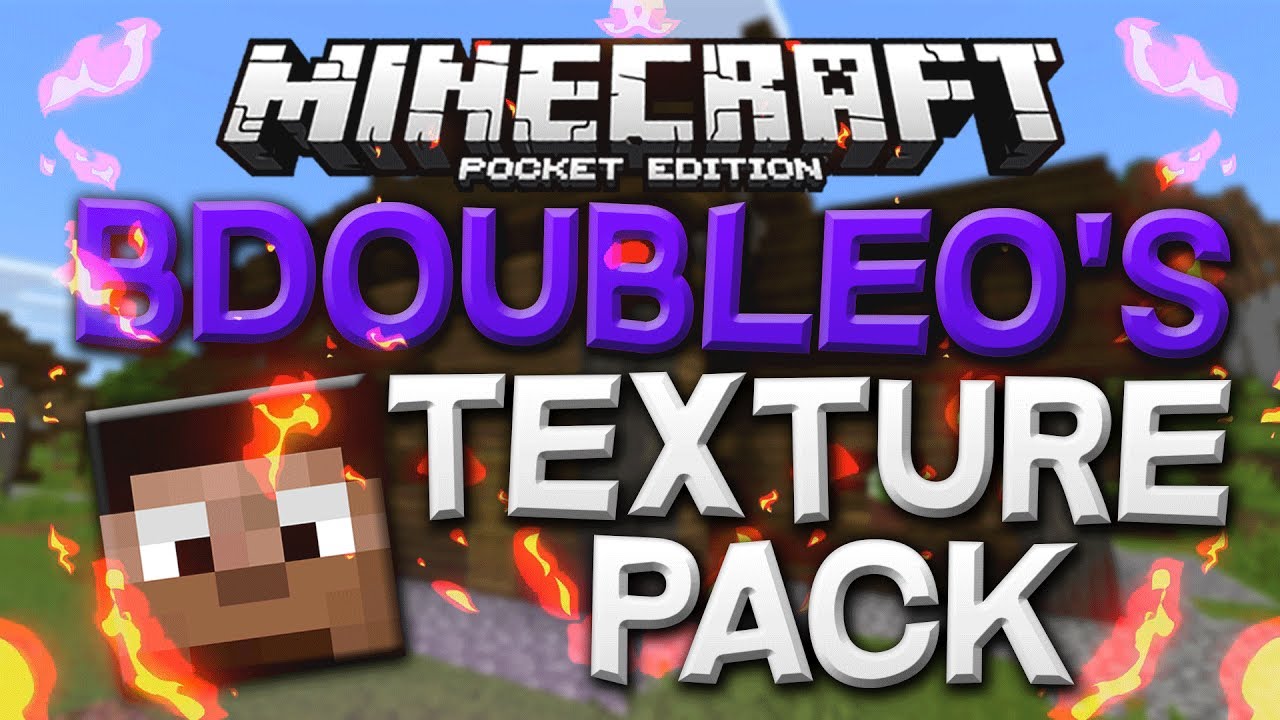 ⚡ BDoubleO's Texture Pack in MCPE + Installation Tutorial | Minecraft PE v1.1 - YouTube