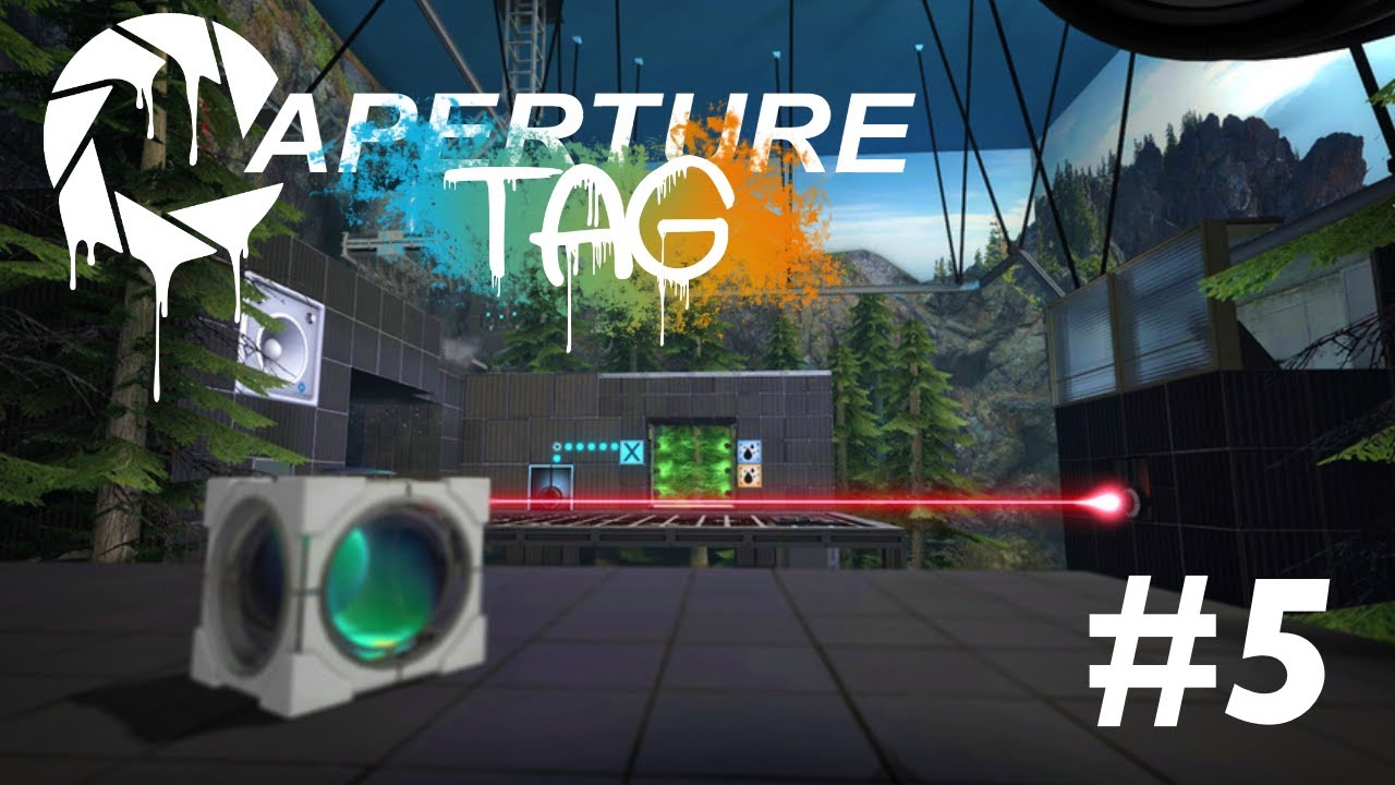 Aperture Tag (outside testing) #5 - YouTube