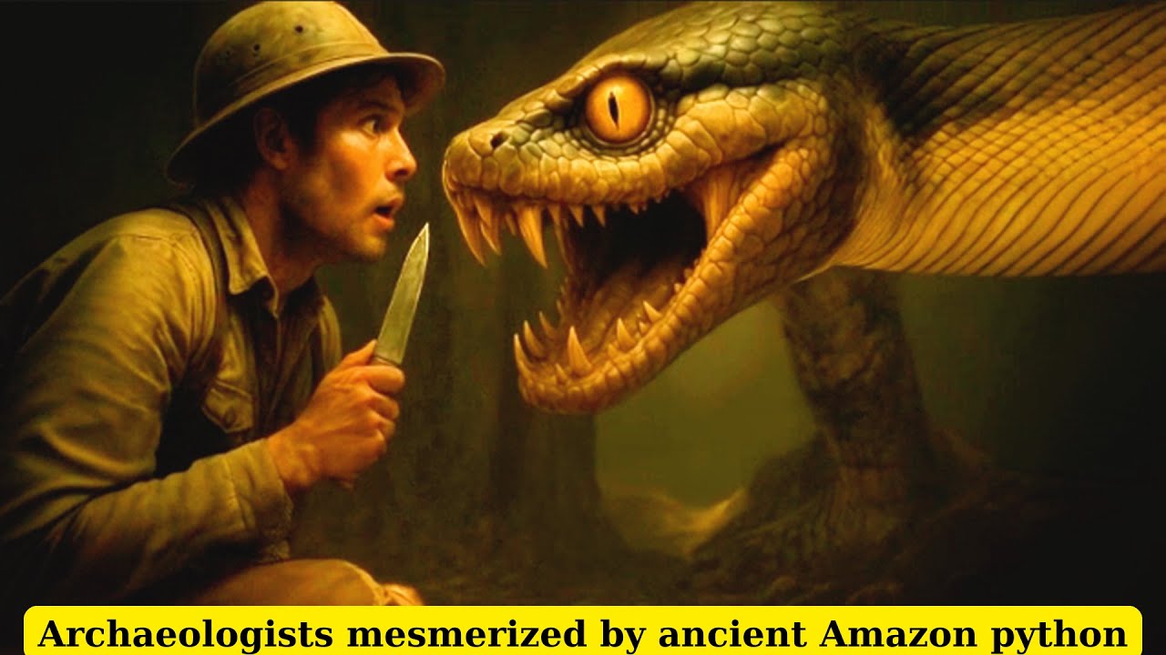 Archaeologists mesmerized by ancient Amazon python-Anacoda-Horror film ...