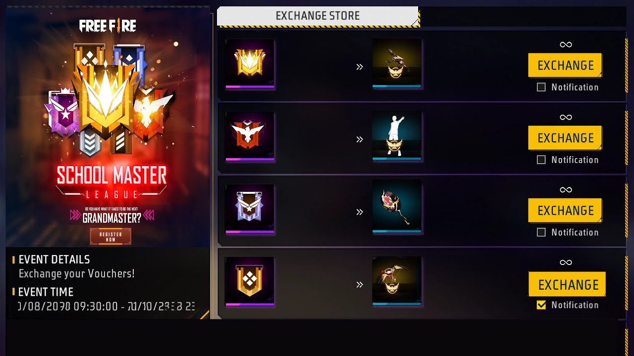 New Rank System Rewards Free Fire | Claim Gun Emote in Reach To Gold ...