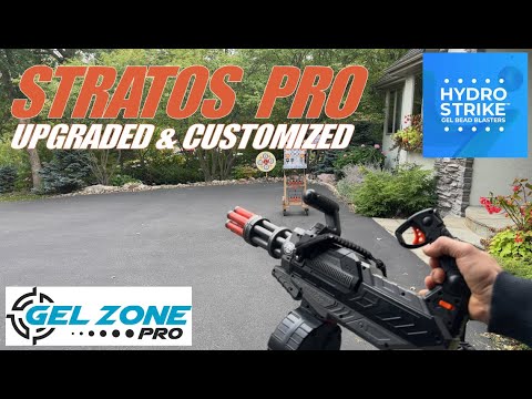 Demo-FPS Test: Custom Upgraded STRATOS PRO Gel Blaster TOY! Hydro ...