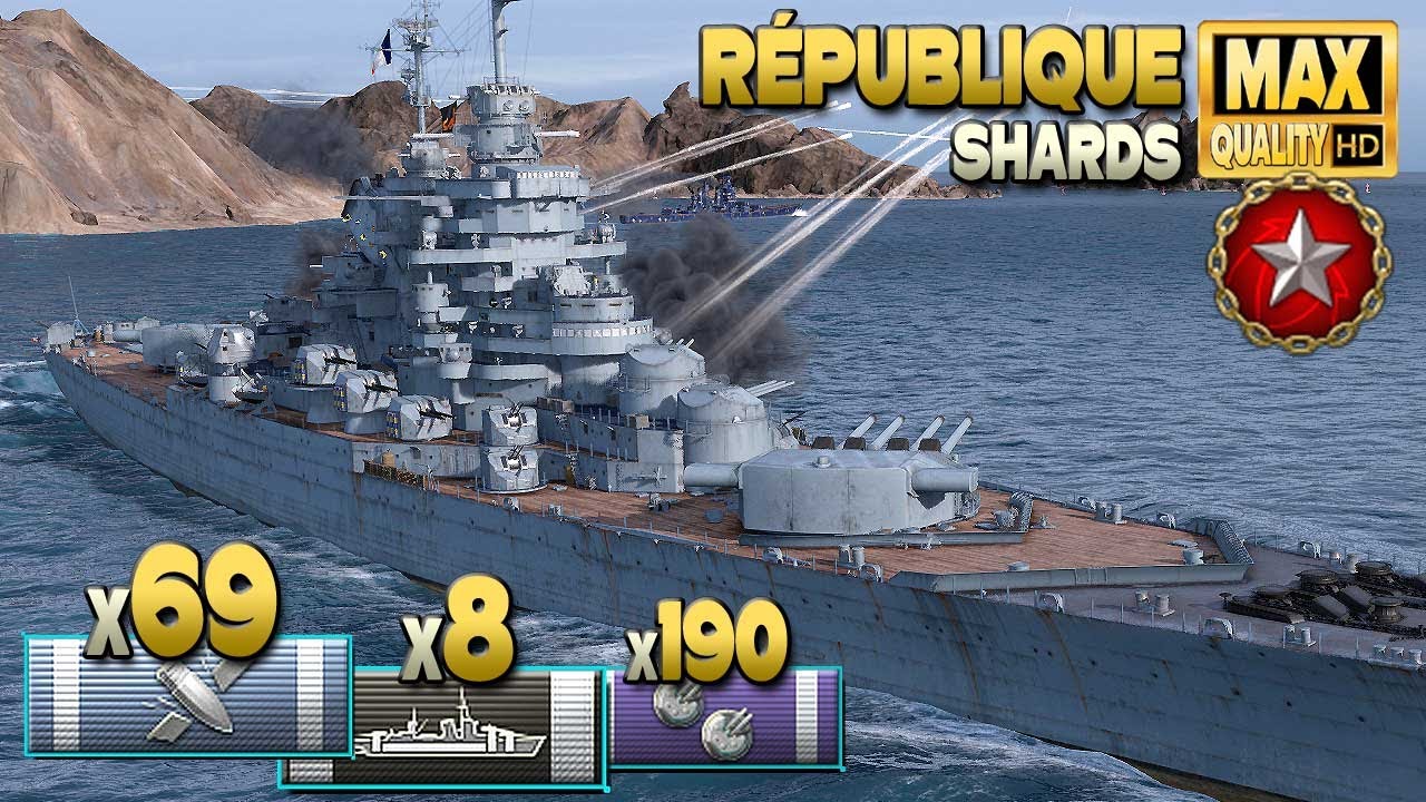 World Of Warships French Battleship Rpublique Review