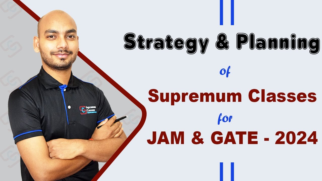 Best Course for IIT JAM | GATE | Mathematics | Statistics | Supremum ...