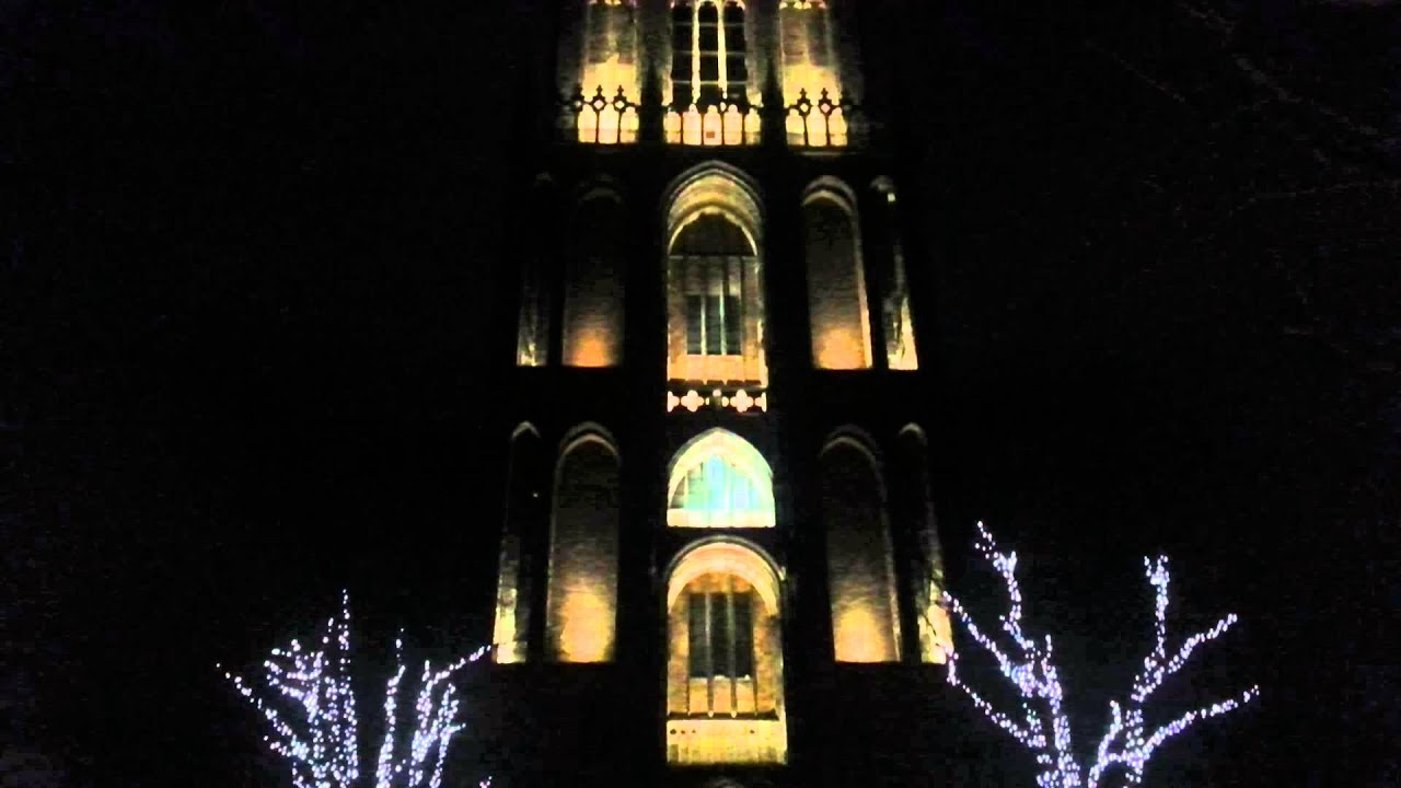 Domtoren Utrecht Kerstavond 2014 - YouTube