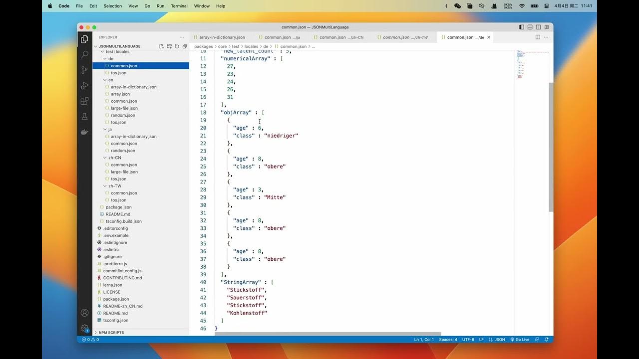 Translate JSON files with Super Coder -- Demo with VS Code - YouTube