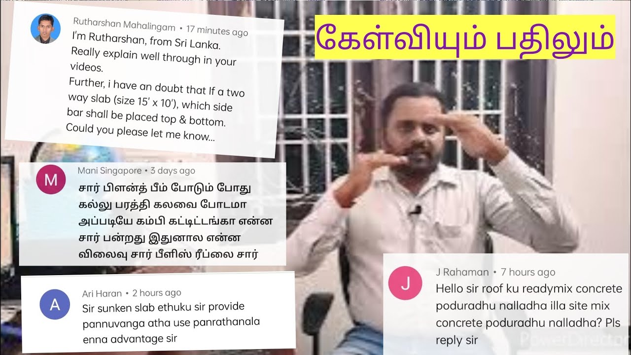 Q and A | sunken slab | plinth beam bottom brick work | RMC | two way ...