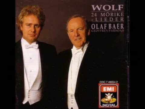 Olaf Bär / Geoffrey Parsons - Hugo Wolf Mörike Lieder - Auf ein altes ...