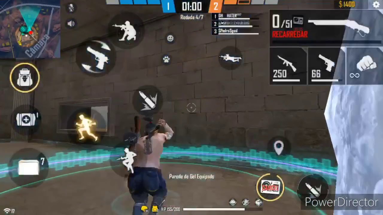 Player of faster - free Fire🇧🇷 - HATER - YouTube
