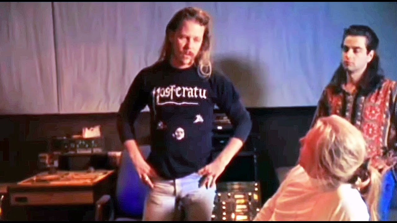 James Hetfield reveal a Secret to Bob Rock and Randy Staub - YouTube