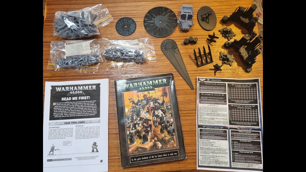 40k 3rd Edition Starter Set Build Series: Episode 2 - YouTube