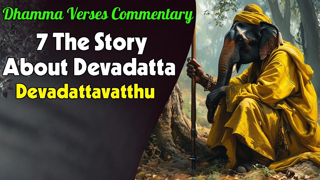 Dhamma Verses Commentary #7 The Story about Devadatta Devadattavatthu ...
