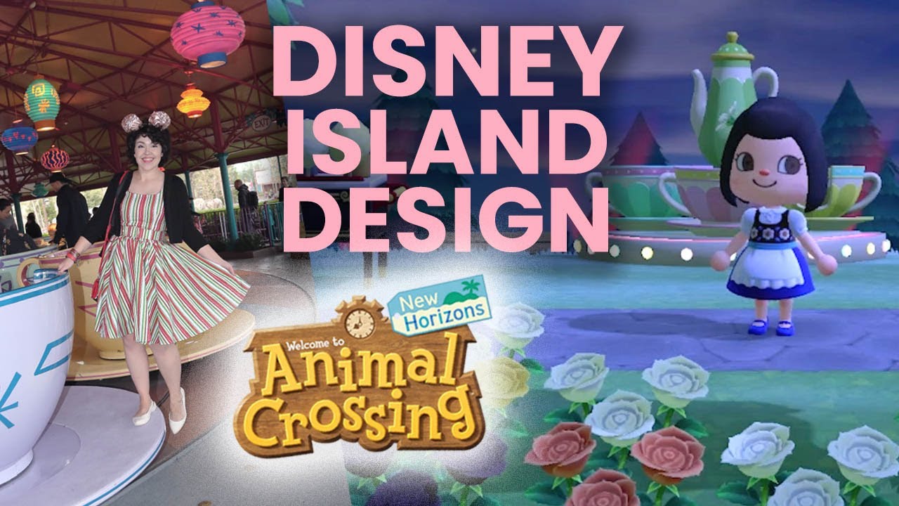 Turning my ACNH Island into WALT DISNEY WORLD - YouTube
