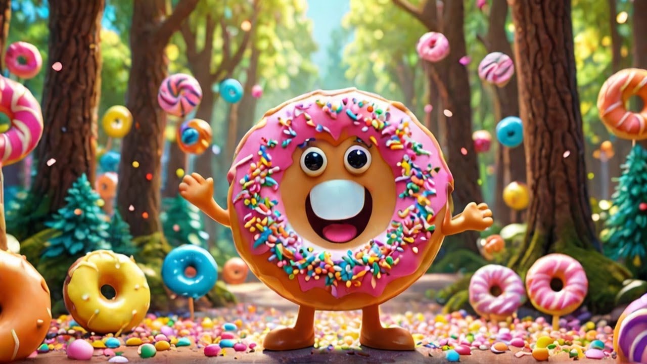 Magical Donut Song! (Learn to Count) | Kids Songs & Nursery Rhymes ...