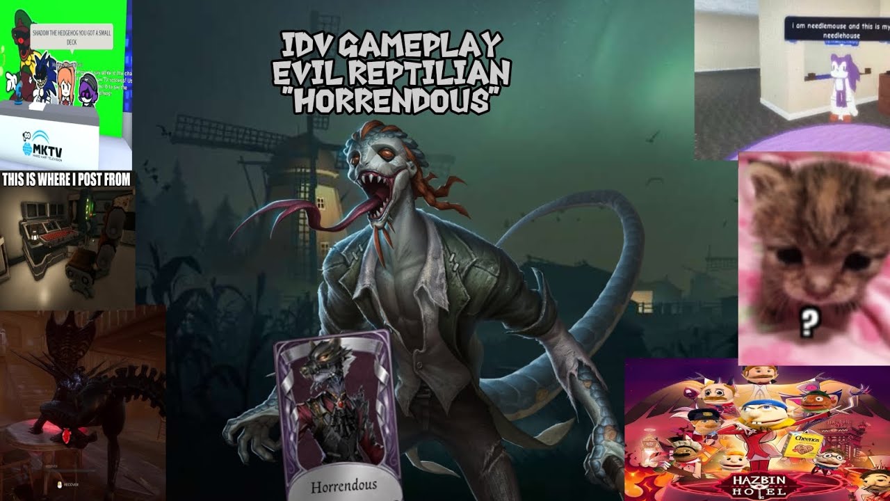 IDV GAMEPLAY - Evil Reptilian (Luchino) 4/4 caught - YouTube