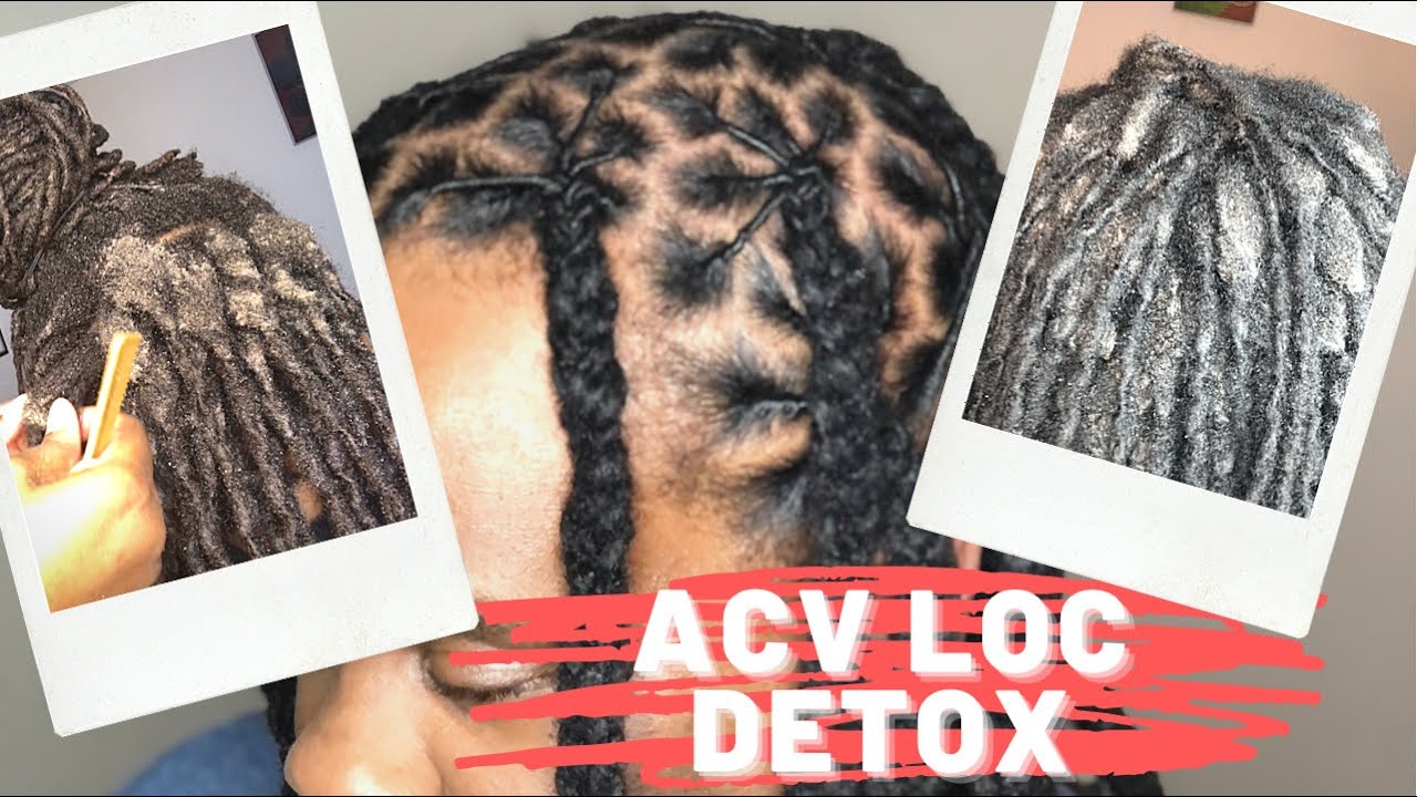 INTENSIVE ACV LOC DETOX | NO GEL, ONLY OIL USED TO RETWIST - YouTube