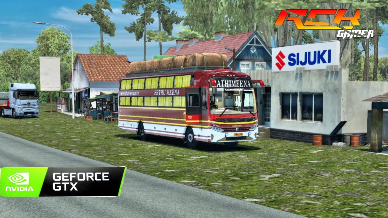 Bus Driving Simulator-High Speed Bus driving|Euro Truck Simulator2|Bus ...