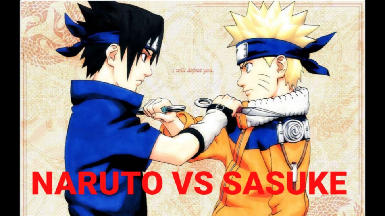 How to draw Naruto/Sasuke split drawing tutorial - YouTube