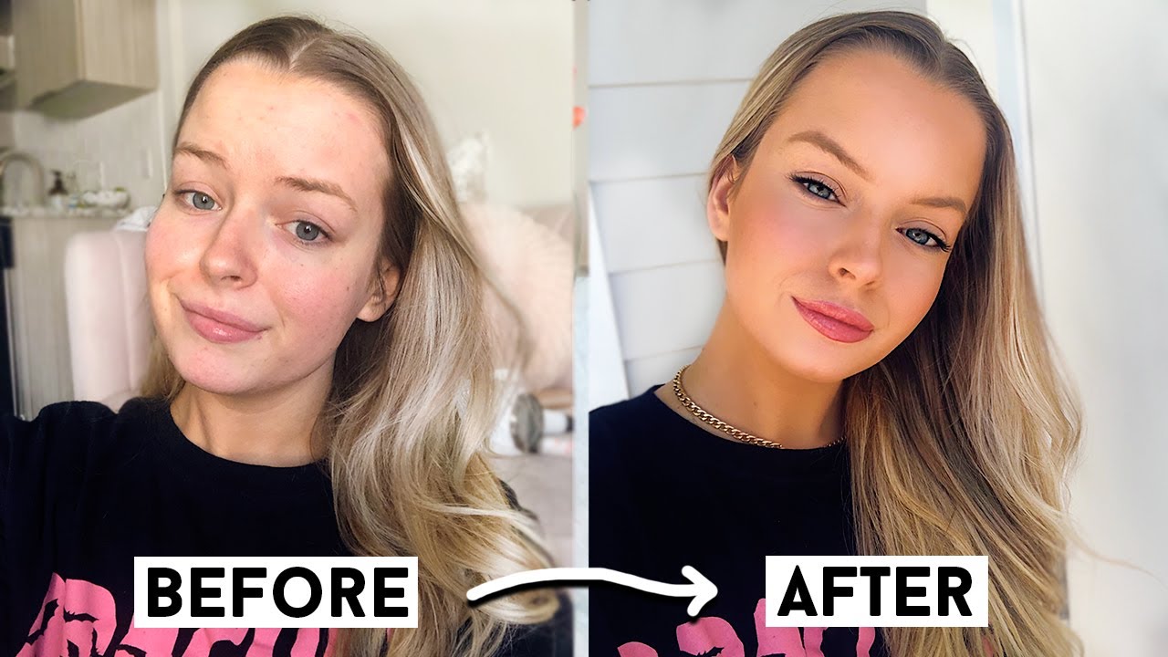 MY EVERYDAY MAKEUP ROUTINE (natural, easy, glowy) - YouTube
