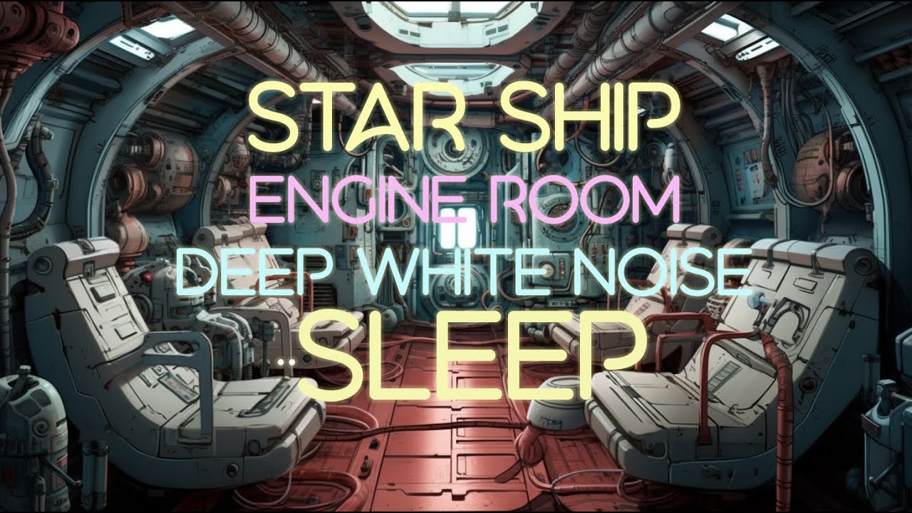 Deep white noise : Starship Engine room : 10 Hours : Sleep, focus ...