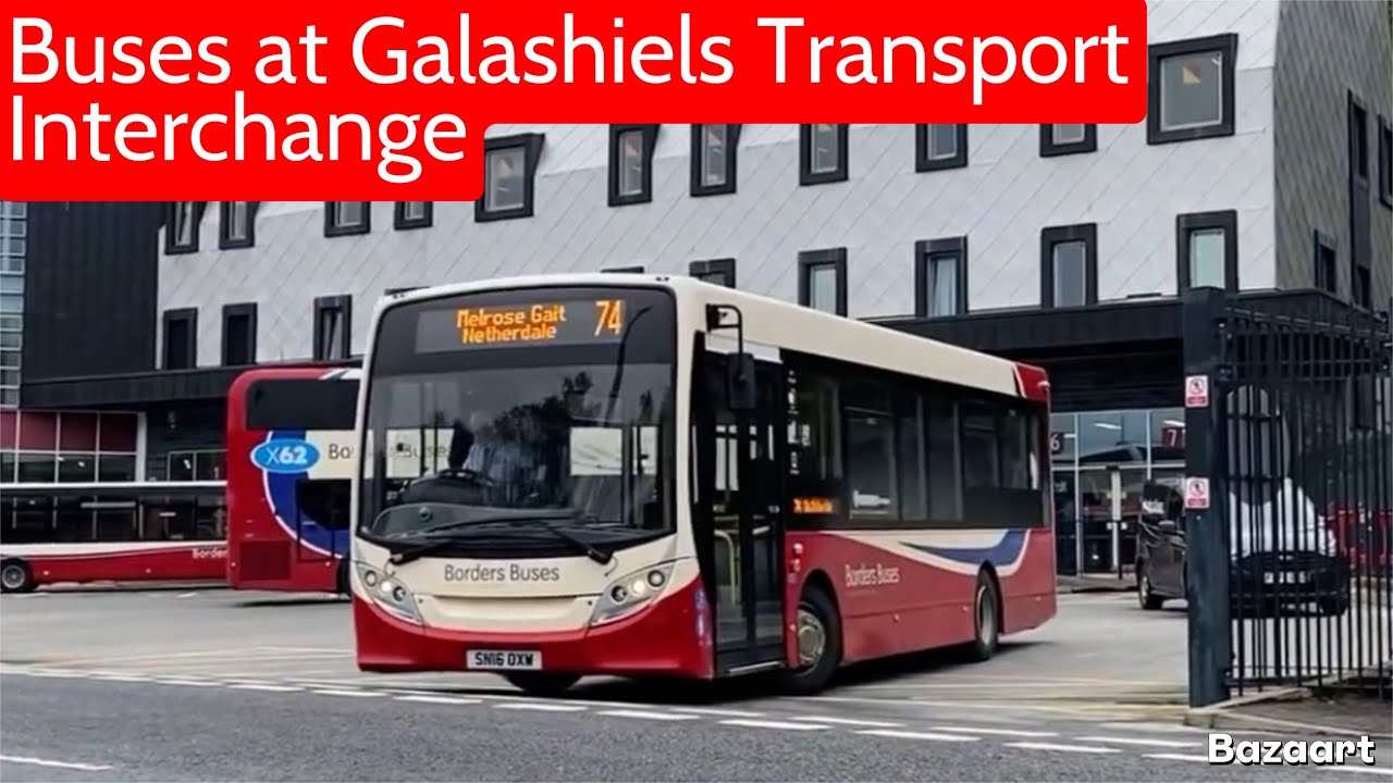Buses at Galashiels Transport Interchange • Bus Vlog 6/5/24 - YouTube