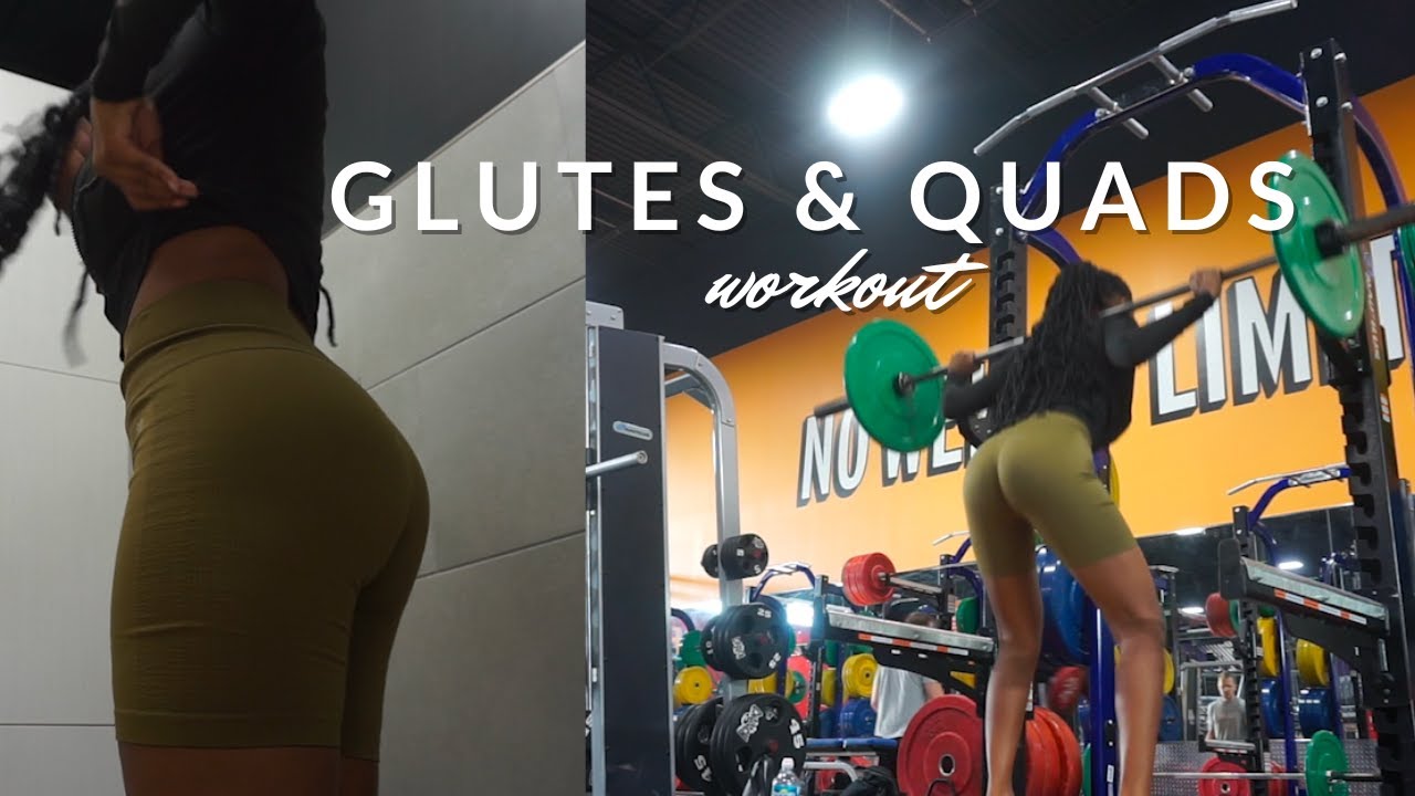 GROW YOUR GLUTES & QUADS Workout - YouTube