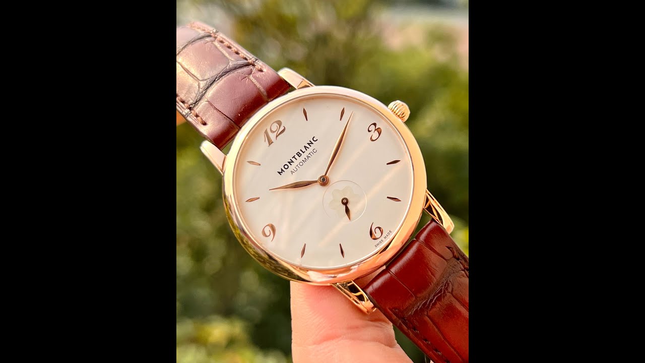 [ Tuyệt Đẹp Vàng Đúc ] M0ntblanc Star Classique 107076 18K Red Gold ll ...
