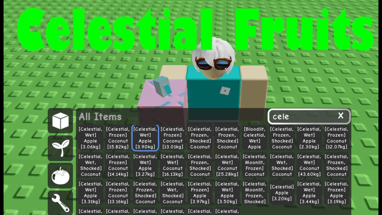 How to Get Celestial Fruits FAST in Grow a Garden! Roblox - YouTube