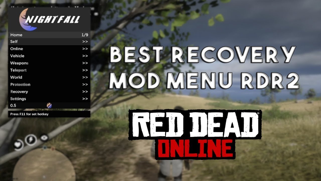 RDR2 ONLINE - NightFall Mod Menu | FREE DOWNLOAD | Best Recovery ...