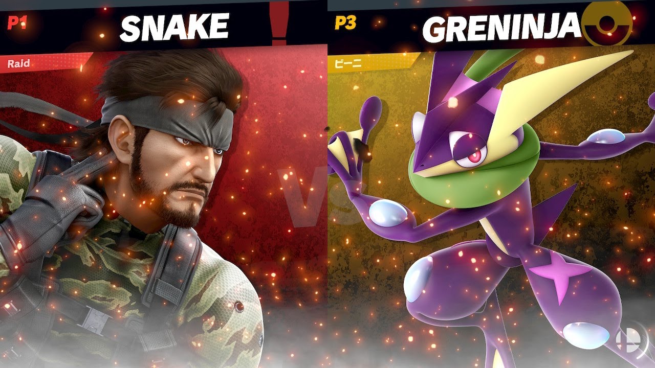 Raid (Robin, Snake, Inkling) vs Vinnie_OC (Greninja, Inkling) - Smash ...