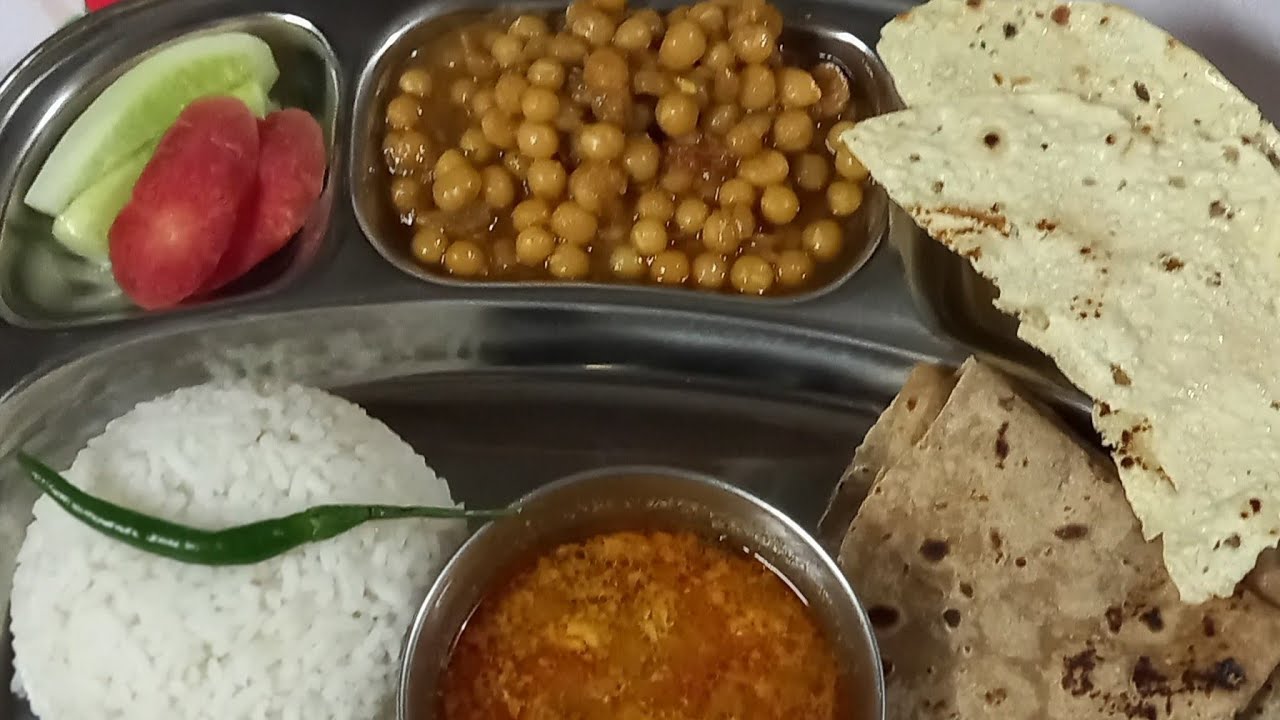 Maharashtrian Thali Veg Food | Indian Cuisine | Abhi's Kitchen ...