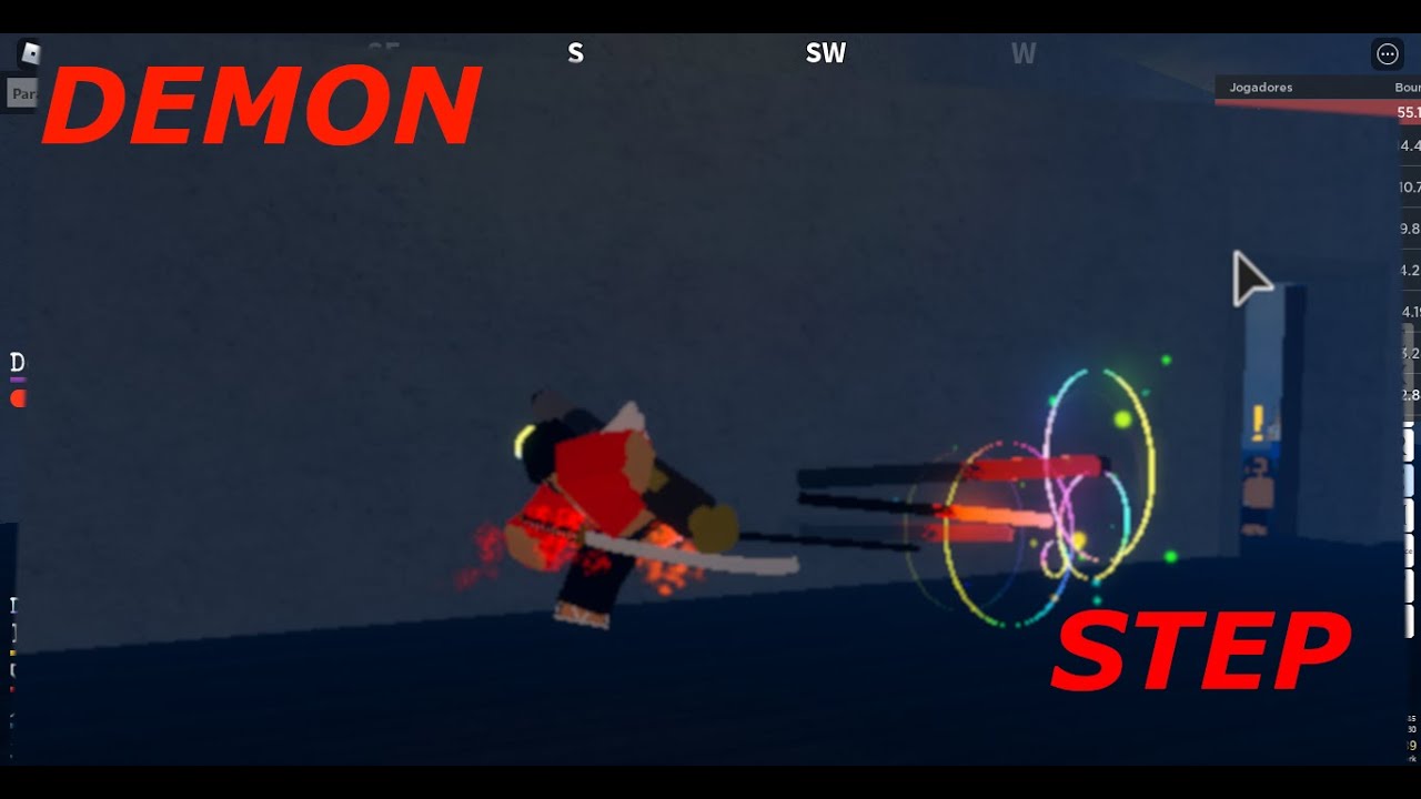 SHOWCASE DO Demon Step no Grand piece - YouTube