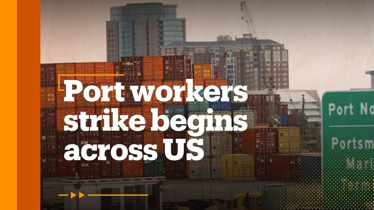 Historic US Dockworkers' Strike Threatens to Paralyze Ocean Shipping ...