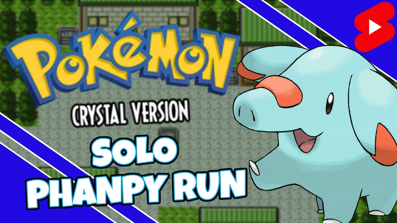 Solo Phanpy Run! | Pokemon Crystal | #shorts - YouTube