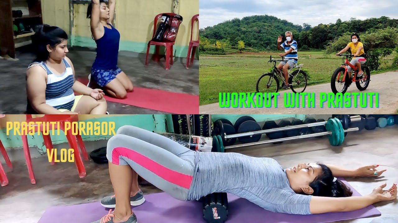 | WORKOUT WITH PRASTUTI 🤸‍♂️ | DAILY VLOG | - YouTube