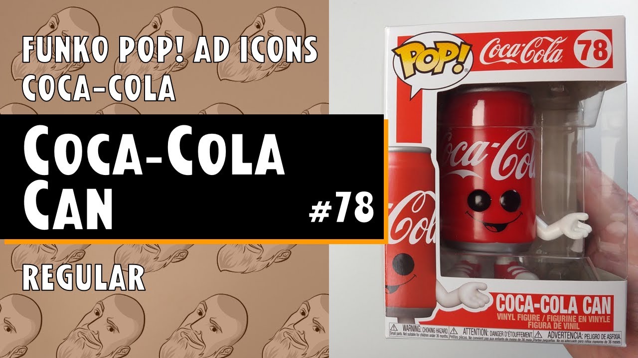 Funko Pop Ad Icons - Coca-Cola Can - 78 // Just One Pop Showcase - YouTube